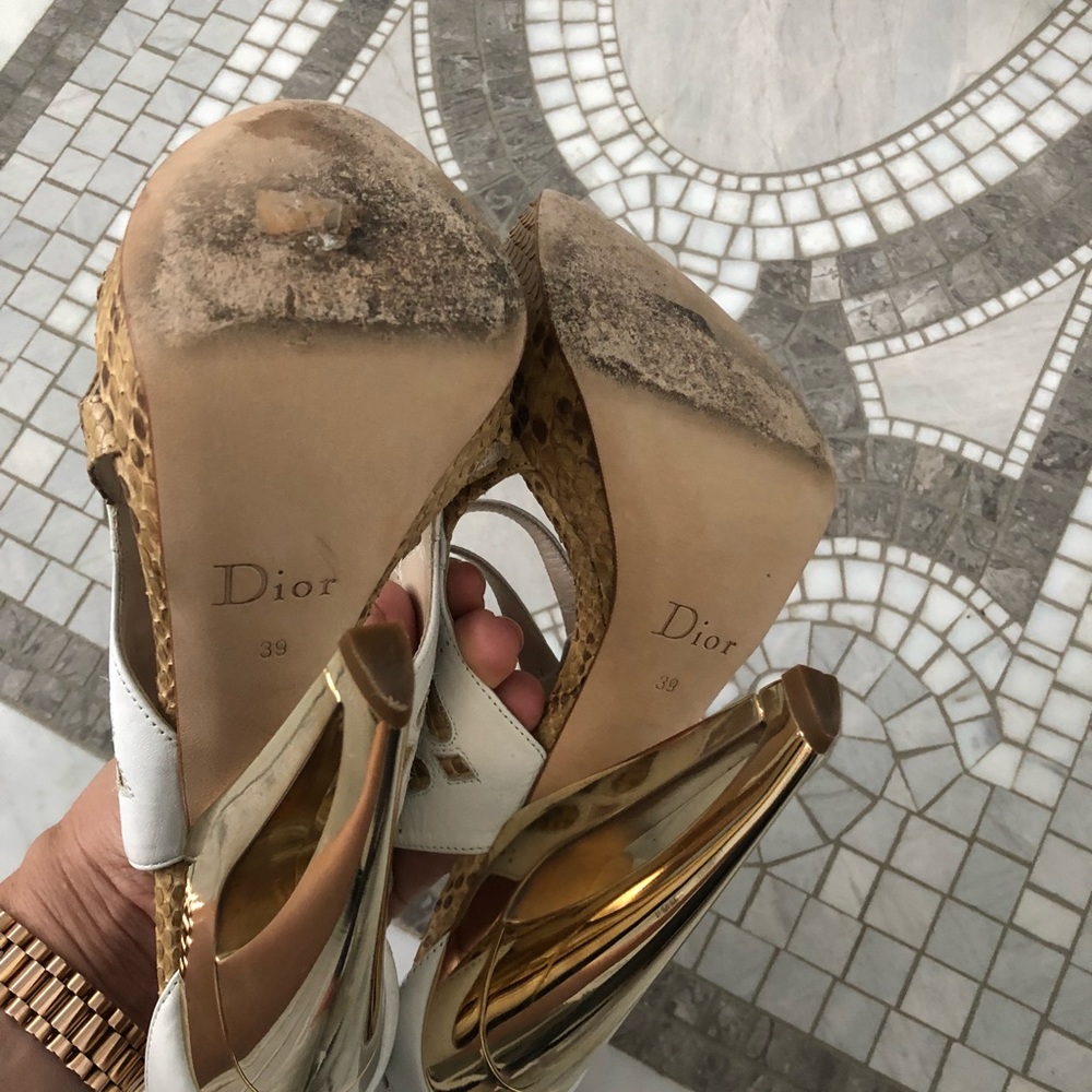 Christion Dior Blue Angel Heels - Gem